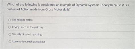 Solved Which Of The Following Is Considered An Example Of