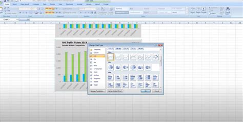 How Do I Change A Line Chart In Excel To A Style