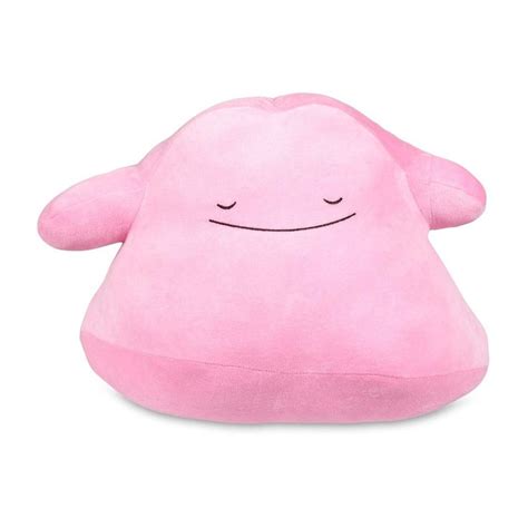 Official Sleeping Ditto Jumbo Poké Plush Large Enough To Be Small