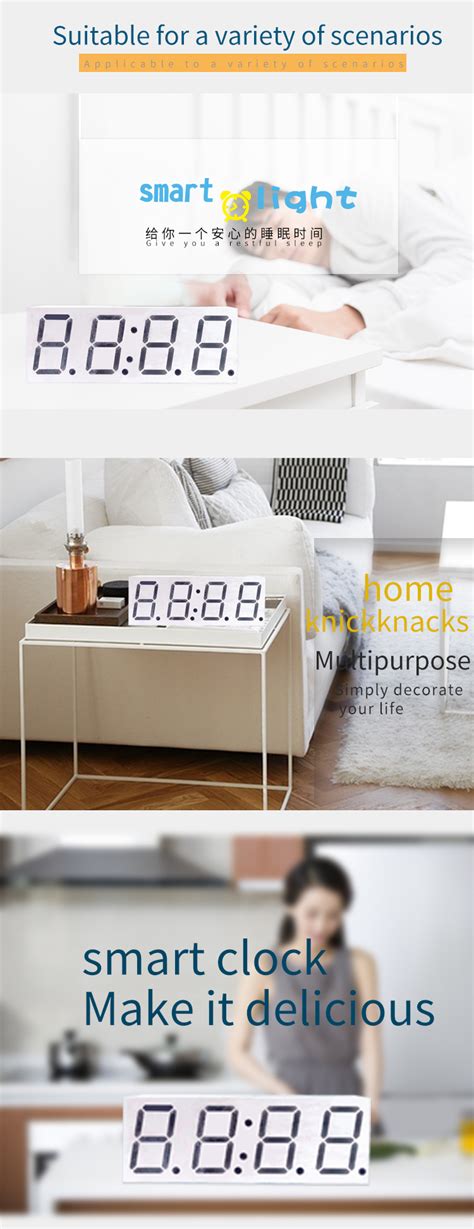 Digital Tube Wifi Clock Module 0 8 Inch Automatic Clock Diy Chinalctech