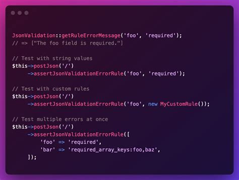Laravel News On Linkedin Better Json Validation Errors Testing