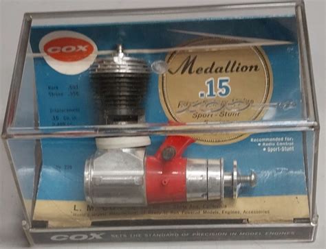 Cox 15 01 And 02 Engines