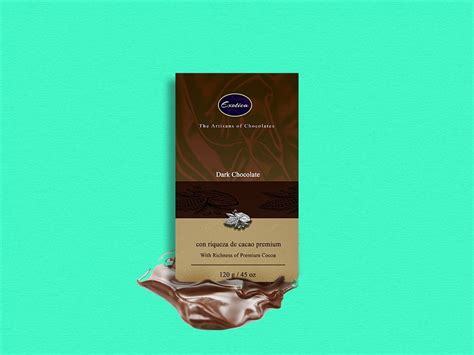 Dark Chocolate Bar Roasted Almonds Exotica Candela