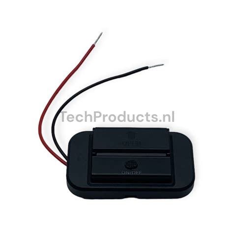 Dual Volt USB A En C Autolader Opbouw Volt Met Aan Uit Schakelaar Techproducts