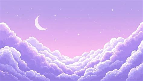 Free Moonlit Purple Dreams Image Download At Stockcake