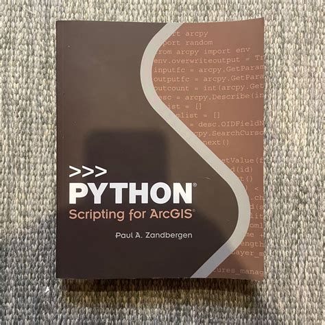 Python Scripting For Arcgis Paul A Zandberge Köp På Tradera 662364996