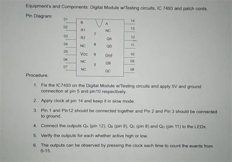 Solved Experiment Study Of Bit Binary Up Counter What Chegg