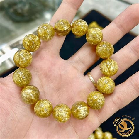 Chia sẻ 72 vòng tay đá thạch anh tóc vàng hot nhất Dimensions