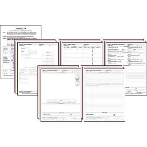 Ics Form Wall Charts Individual Forms Trg Store