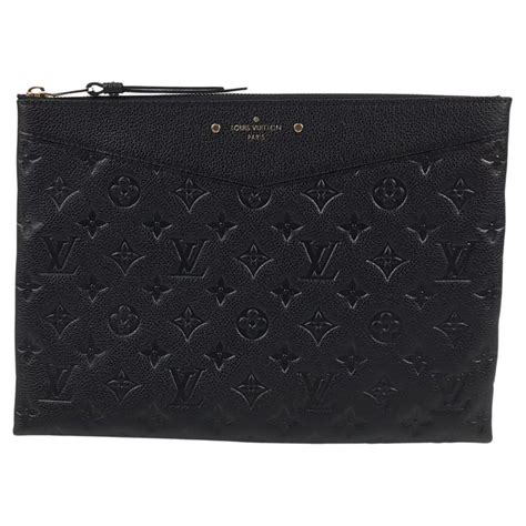 Louis Vuitton Monogram Empreinte Leather Daily Pouch For Sale At 1stdibs