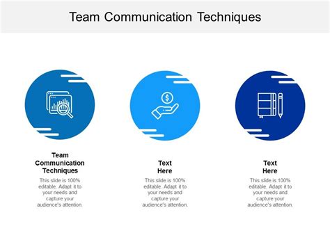 Team Communication Techniques Ppt Powerpoint Presentation Ideas File Formats Cpb