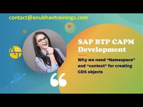SAP BTP Development Training For Professionals Why We Need Namespace In BTP CAPM Development