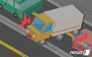 천안논산고속도로 정우터널서 화물차·탱크로리 추돌1명 사망