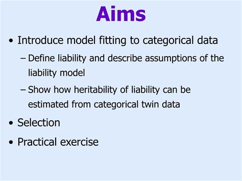 Ppt Liability Threshold Models Powerpoint Presentation Free Download