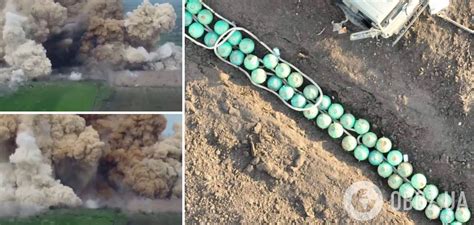 На Херсонщині підірвали морські міни це не хімічна зброя фото та відео Oboz Ua