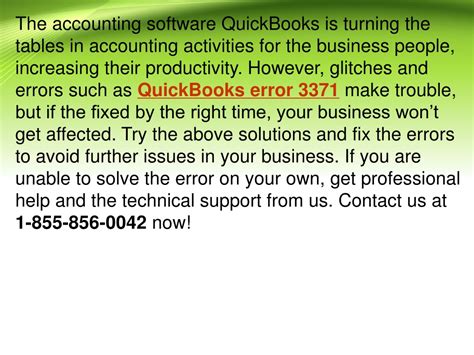 PPT Instant Troubleshooting Keys To Fix QuickBooks Error PowerPoint Presentation ID