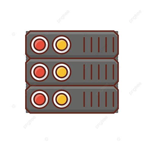 Server Illustration System Memory Vector Illustration System Memory
