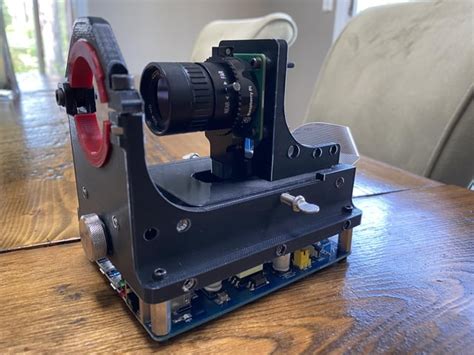 3d Printed Equipment Viewfinder Camera Mount With Linear Focal Plane