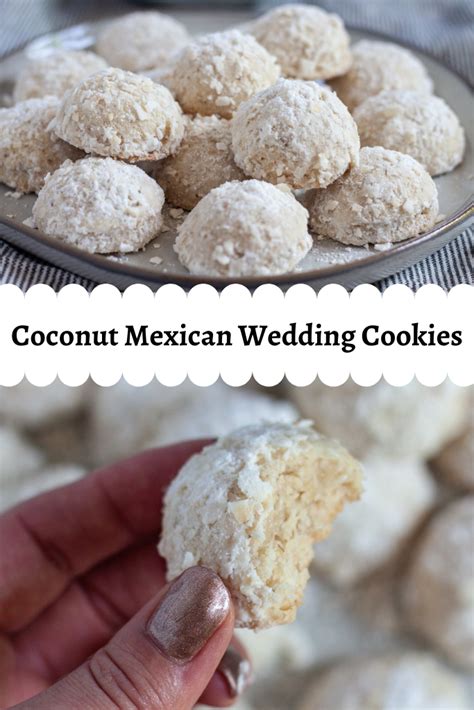 Coconut Mexican Wedding Cookies Recipe Mexican Wedding Cookies
