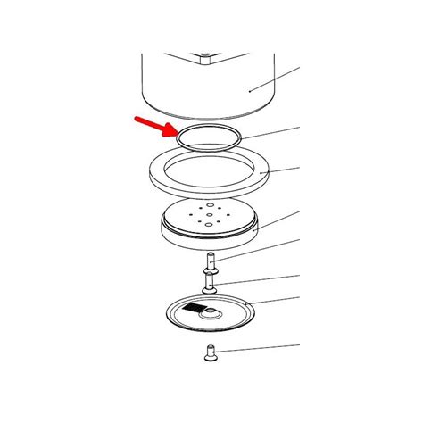 Lelit Diffuser Gasket Home Series