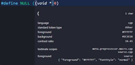 Parentheses Getting Different Scopes Issue Jeff Hykin Better Cpp Syntax GitHub
