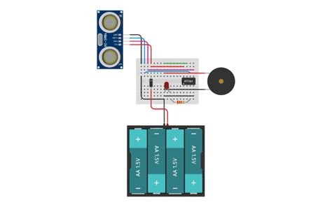 Circuit Design Attiny85 Burglar Alarm Tinkercad