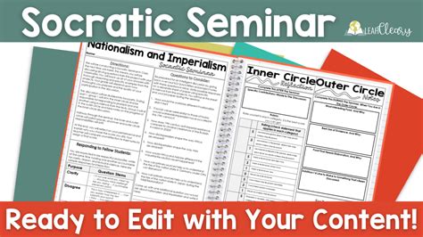 5 Transformative Strategies To Update Socratic Seminars For Todays Learners Leah Cleary