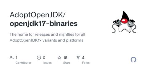 openjdk17 binaries readme md at main · adoptopenjdk openjdk17 binaries