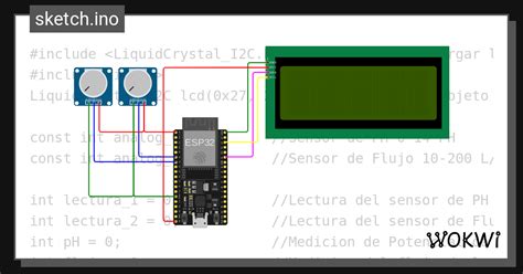 ph controlador wokwi esp32 stm32 arduino simulator