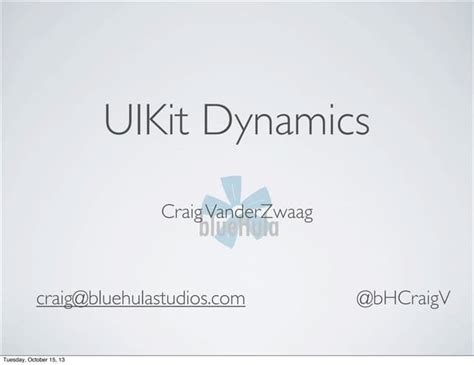 Uikit Dynamics Ppt