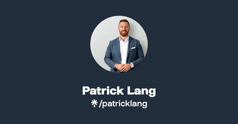 Patrick Lang Linktree
