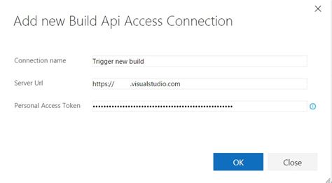 Trigger New Build Visual Studio Marketplace