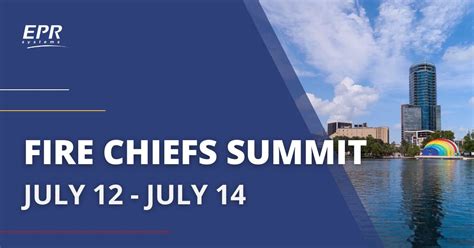 Epr Systems Fireworks On Linkedin Epr Experts Are At The Fire Chiefs Summit We Are Excited
