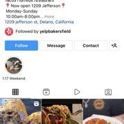 Tacos Humildes 1209 Jefferson St Delano Ca Yelp