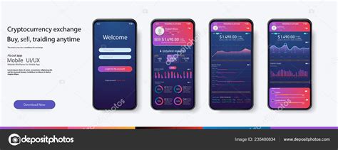 현대적인 디자인 주간 및 연간 통계 그래프와 함께 모바일 애플 리 케이 션 Infographic 템플릿 원형 차트 워크플로 웹 디자인 Ui 요소 벡터 Eps 10