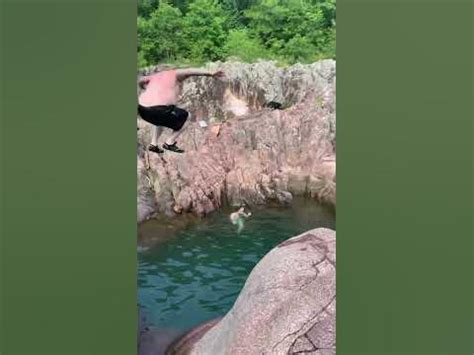Cliff Jumping Johnson Shut Ins Mo Youtube