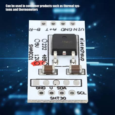 temperature and humidity sensor module rs485 bus for thermal system