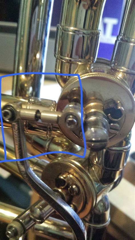 Trigger Sluggish Unscrewed Bach 50b Bass Trombone Wondering If Anyone Knows What To Do About