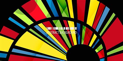 Geometric Colorful Abstract Background Vibrant Mosaic Background Vector Vibrant Mosaic