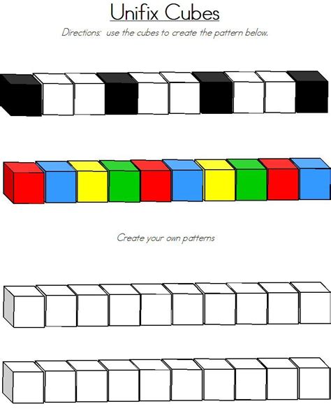 Snap Cubes Clip Art Library