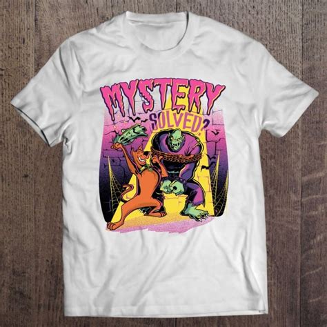 Scooby Doo And Monster Mystery Solved Tee T Shirt Gem