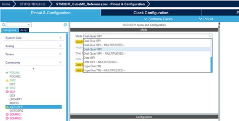 Solved Flash Memory Octospi Feature With Quad Spi Flash Stmicroelectronics Community