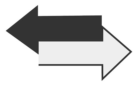 premium vector black and grey transfer arrow icon reverse symbol