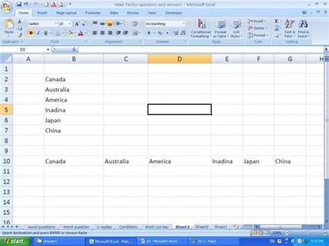 Conversion Of Column Data Into Row
