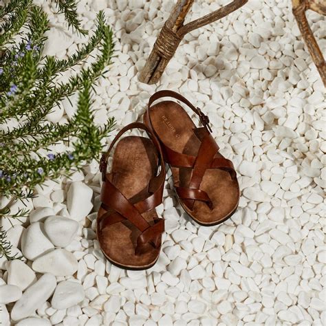 Mens Leather Sandals Brador