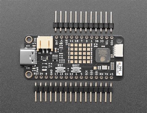 BACK IN STOCK FeatherS2 Neo Blingy RGB ESP32 S2 Feather Development Board Unexpected Maker