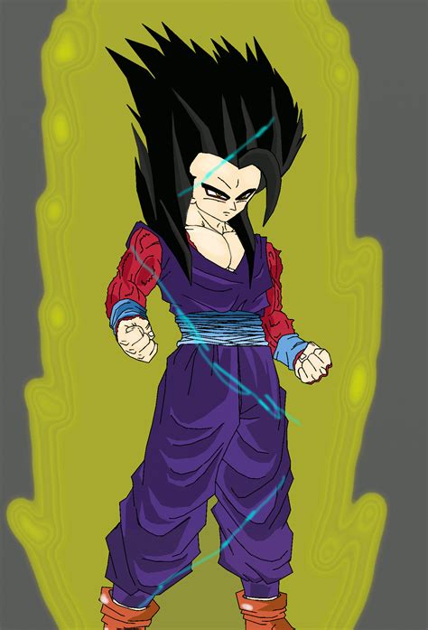 Ssj4 Gohan  By Theonephun211 On Deviantart