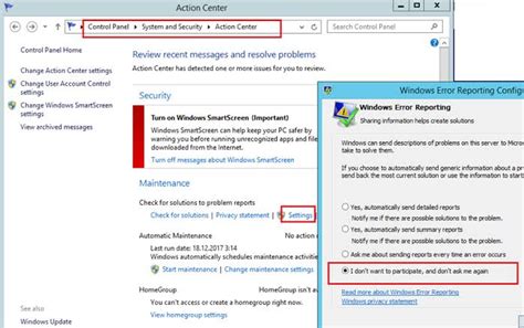 windows error reporting pop up need selector help uipath
