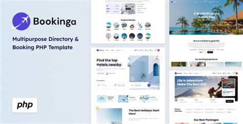 Bookinga Multipurpose PHP Booking And Directory Template ThemeMag