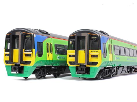 Diesel Railcar Class 158 Dmu 158856 Central Trains Oo Gauge